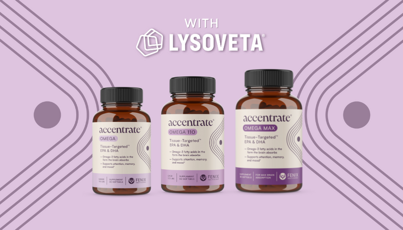 Lysoveta | Omega-3 For ADHD | Accentrate Omega | – Fenix Health Science