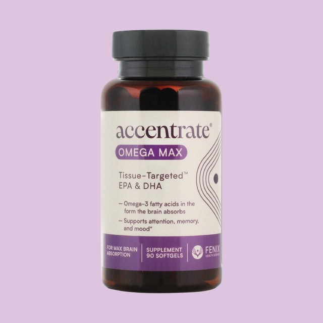 Omega-3 Supplement | Accentrate® Omega Max | Fenix Health – Fenix ...